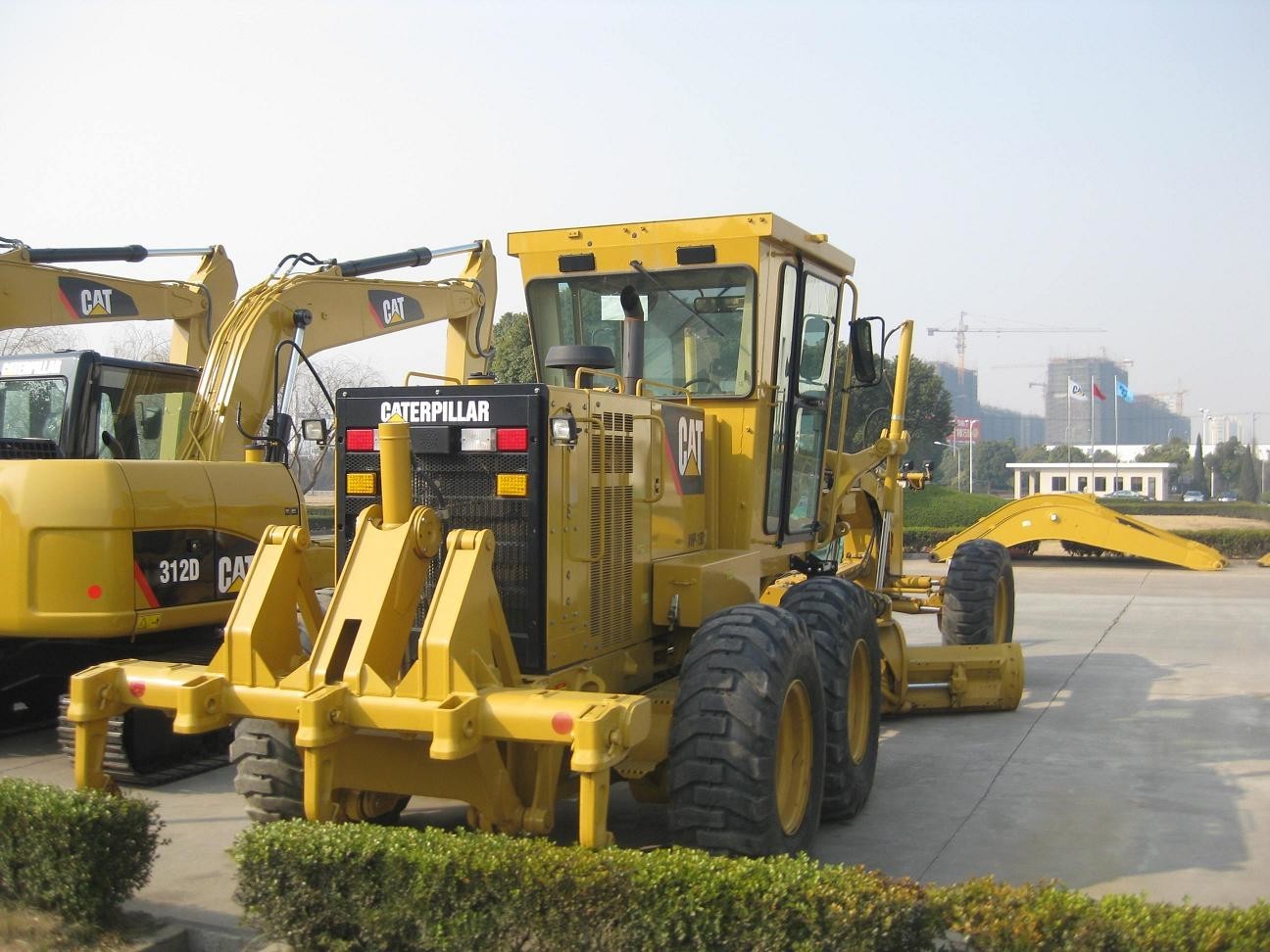 Cat 140k Used Motor Grader Year 2014 , Push Blade Used Road Graders For ...