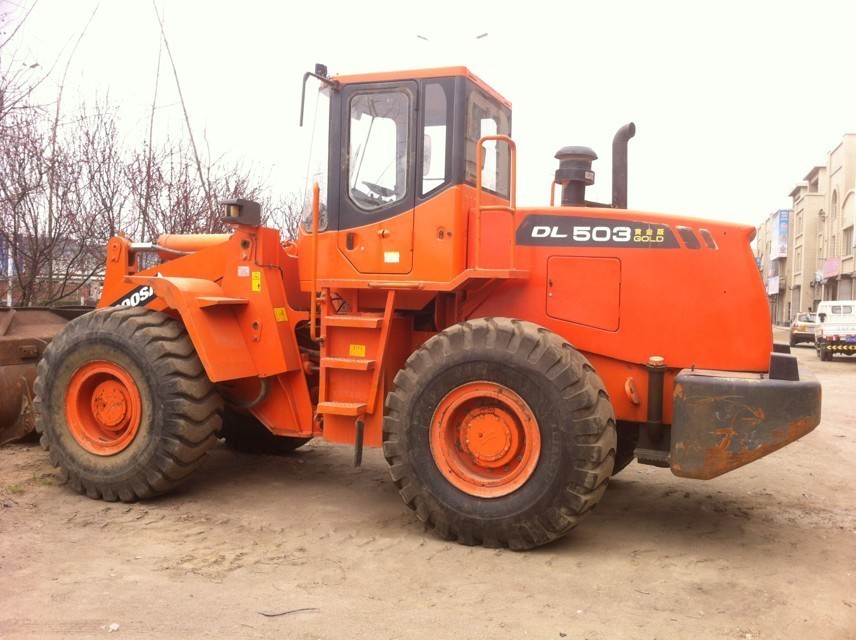 DOOSAN DL503 Rubber Tired Front End Loader 16.8T Operat Weight 3m3 ...