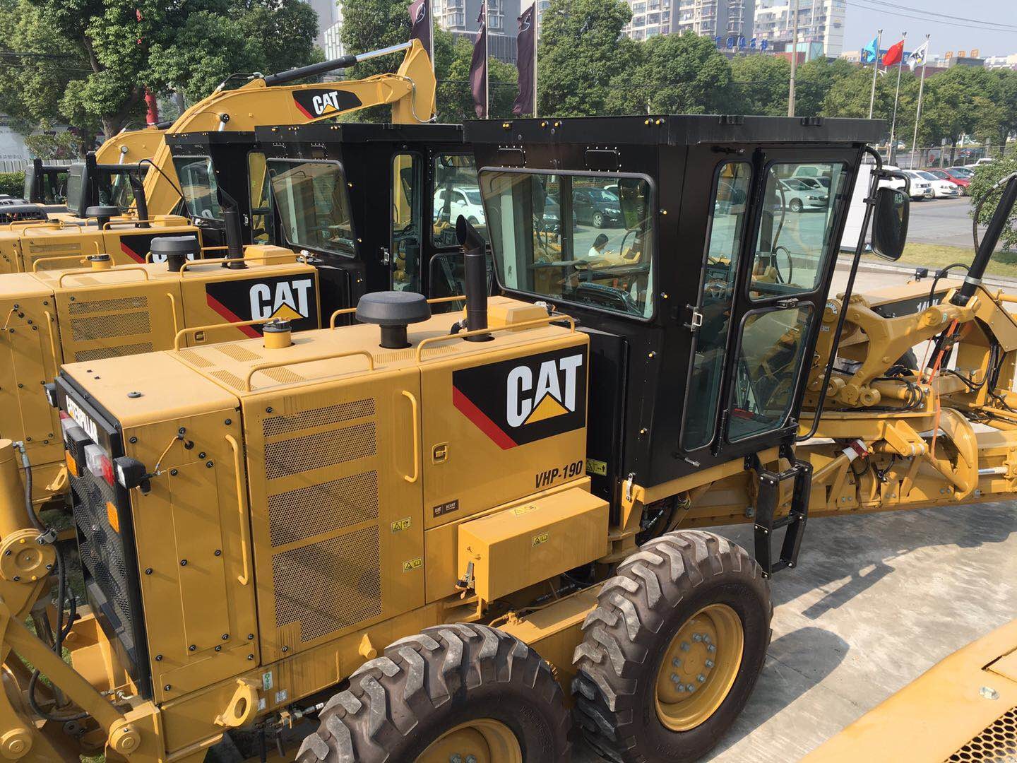 New original Caterpillar road grader 140K stock 3 units from factory ...