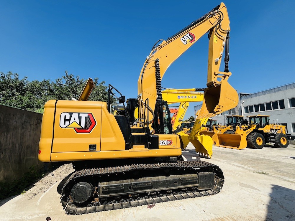 100% Japan Made CAT 320GC Used Caterpillar Excavator 20 Tons Hydraulic ...