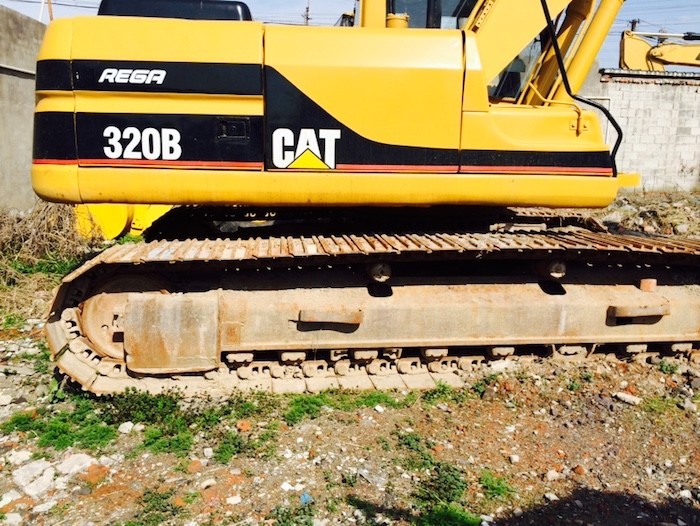 Used Caterpillar crawler excavator USA made CAT 320B 20 tonnage with ...