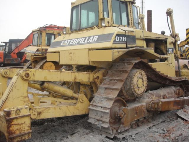 Used Dozer CAT D7H Second Hand Earthmoving Equipment 4.5cbm Blade Capacity
